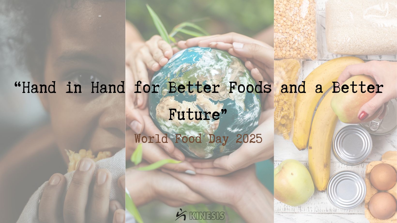 16 ΟΚΤΩΒΡΙΟΥ 2025 – ΠΑΓΚΟΣΜΙΑ ΗΜΕΡΑ ΔΙΑΤΡΟΦΗΣ – Kinesis Gym